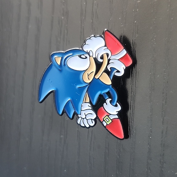 Sonic The Hedgehog | Jewelry | Sonic The Hedgehog Inspired Enamel Pin ...